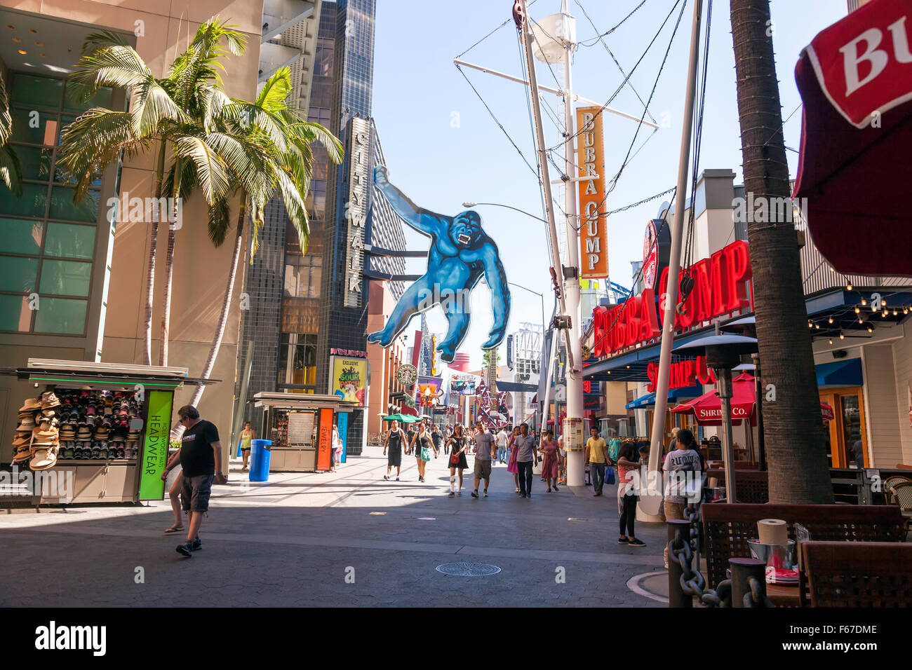 Universal Studio in Hollywood.Hollywood, Los Angeles; California; USA ...