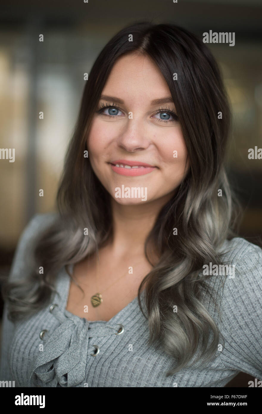 Dagi Bee, who has her own channel on YouTube, poses for a photo in ...