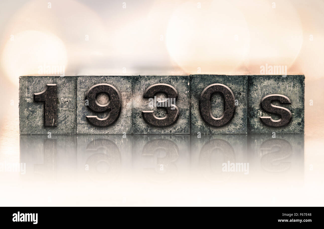 1930s decade hi-res stock photography and images - Alamy