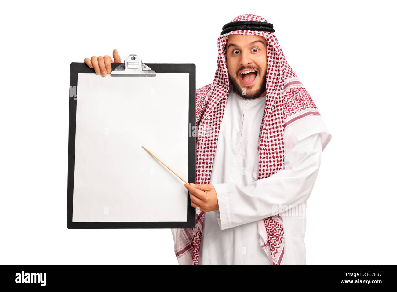 Businessman pointing stick hi-res stock photography and images - Alamy