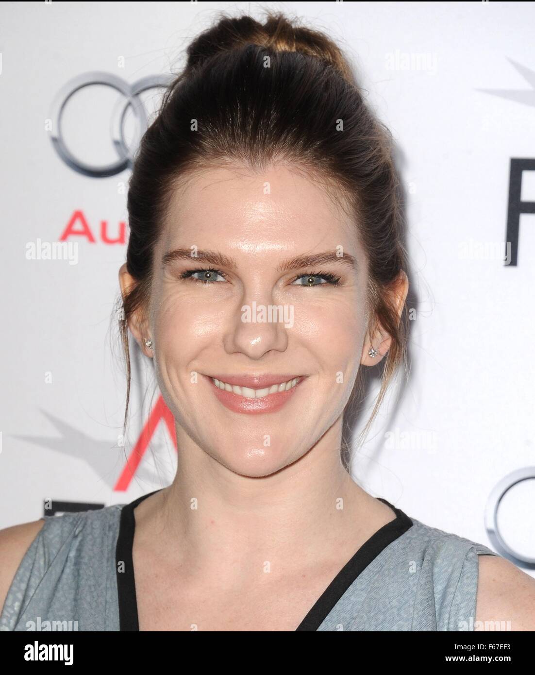 Los Angeles, CA, USA. 12th Nov, 2015. Lily Rabe at arrivals for THE BIG ...