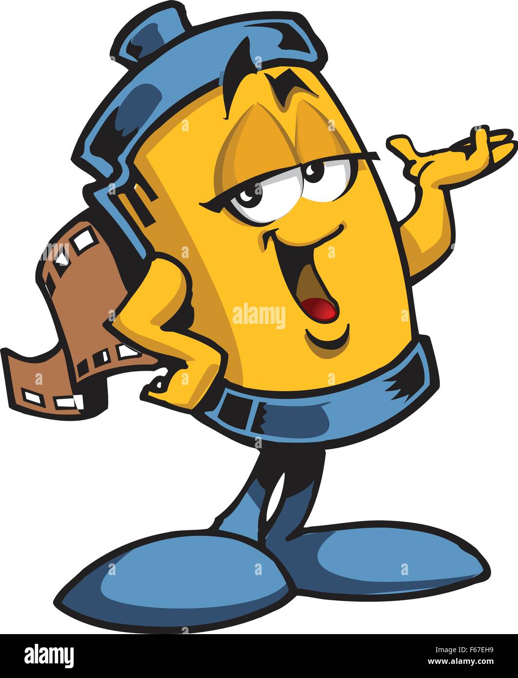 Animated film art Stock Vector Images - Alamy