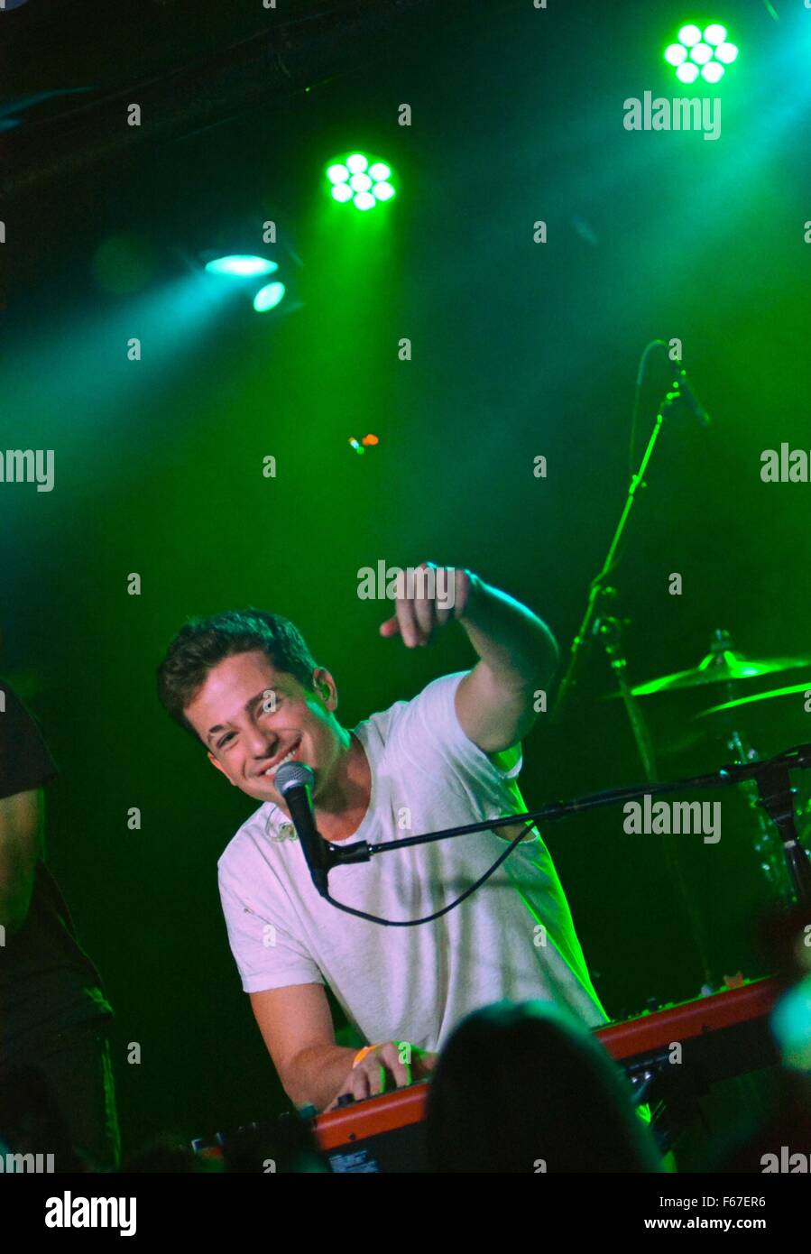 New York, NY, USA. 12th Nov, 2015. Charlie Puth in attendance for ...