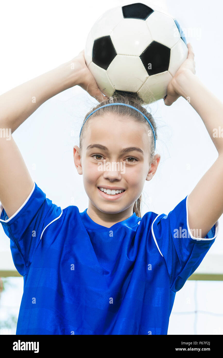 Teen Youth Soccer Stock Photo - Alamy