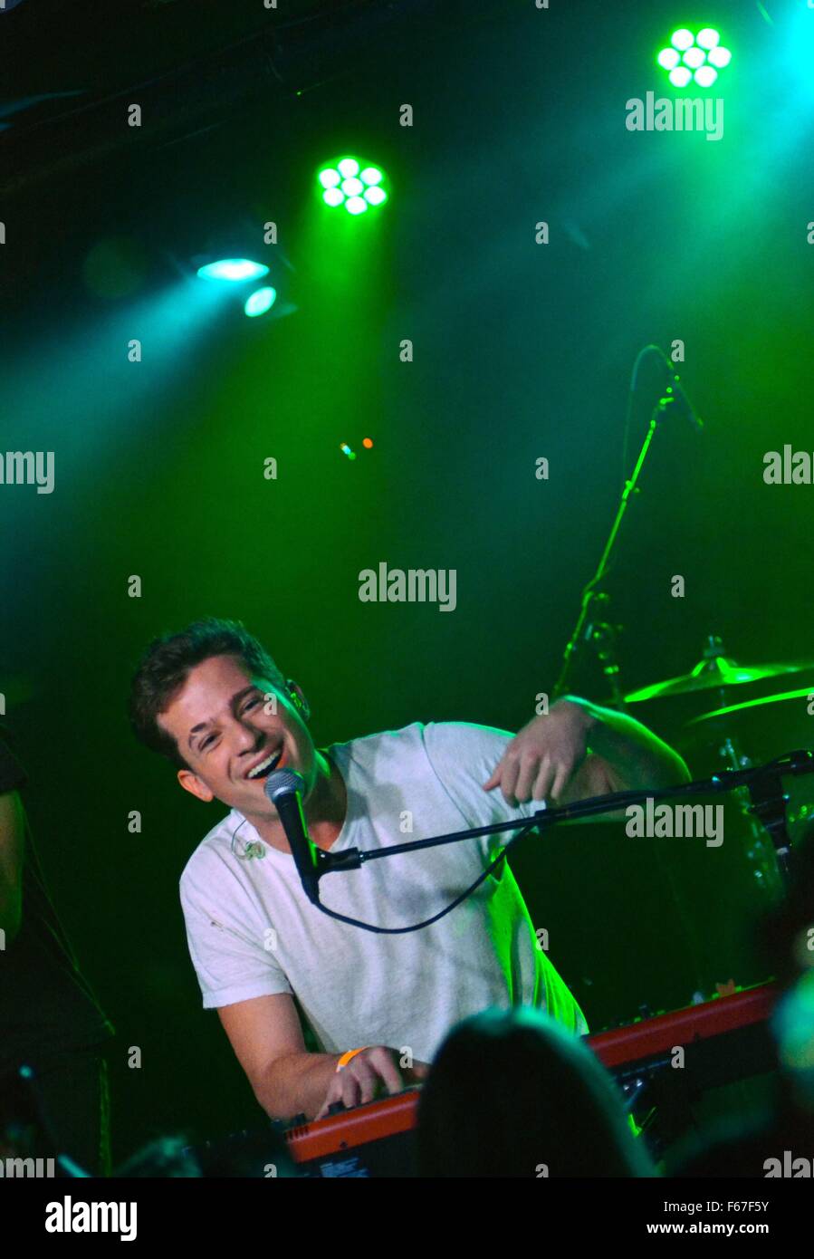 New York, NY, USA. 12th Nov, 2015. Charlie Puth in attendance for ...