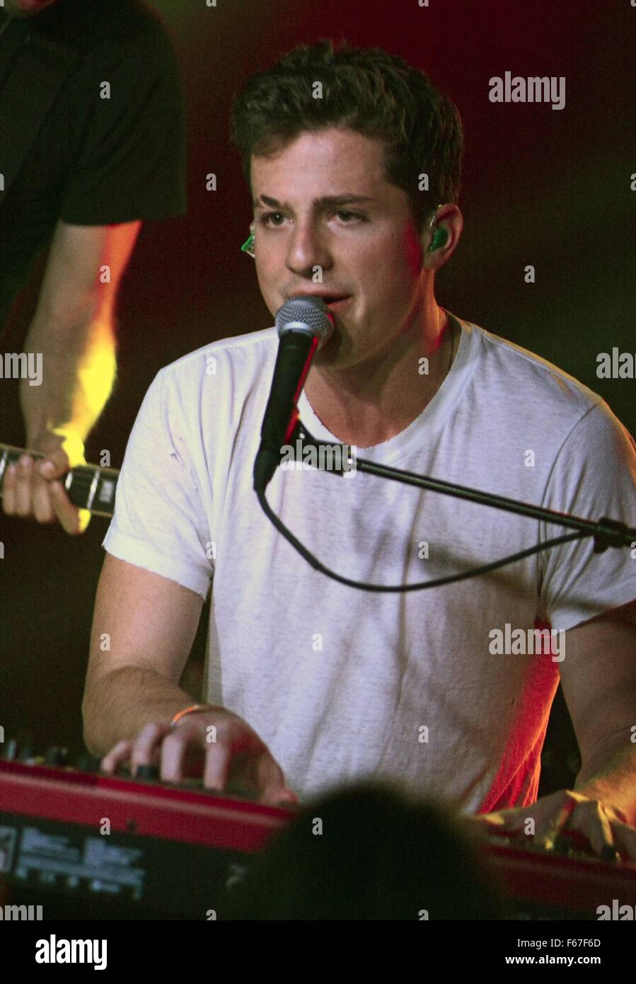 New York, NY, USA. 12th Nov, 2015. Charlie Puth in attendance for ...