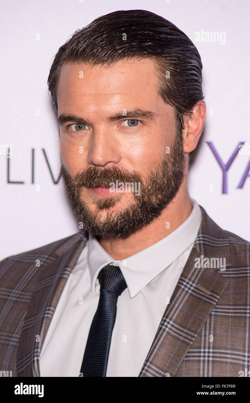 New York, NY, USA. 12th Nov, 2015. Charlie Webber at arrivals for ...