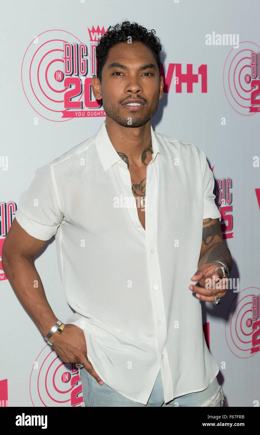 New York, NY, USA. 12th Nov, 2015. Miguel at arrivals for VH1's BIG ...