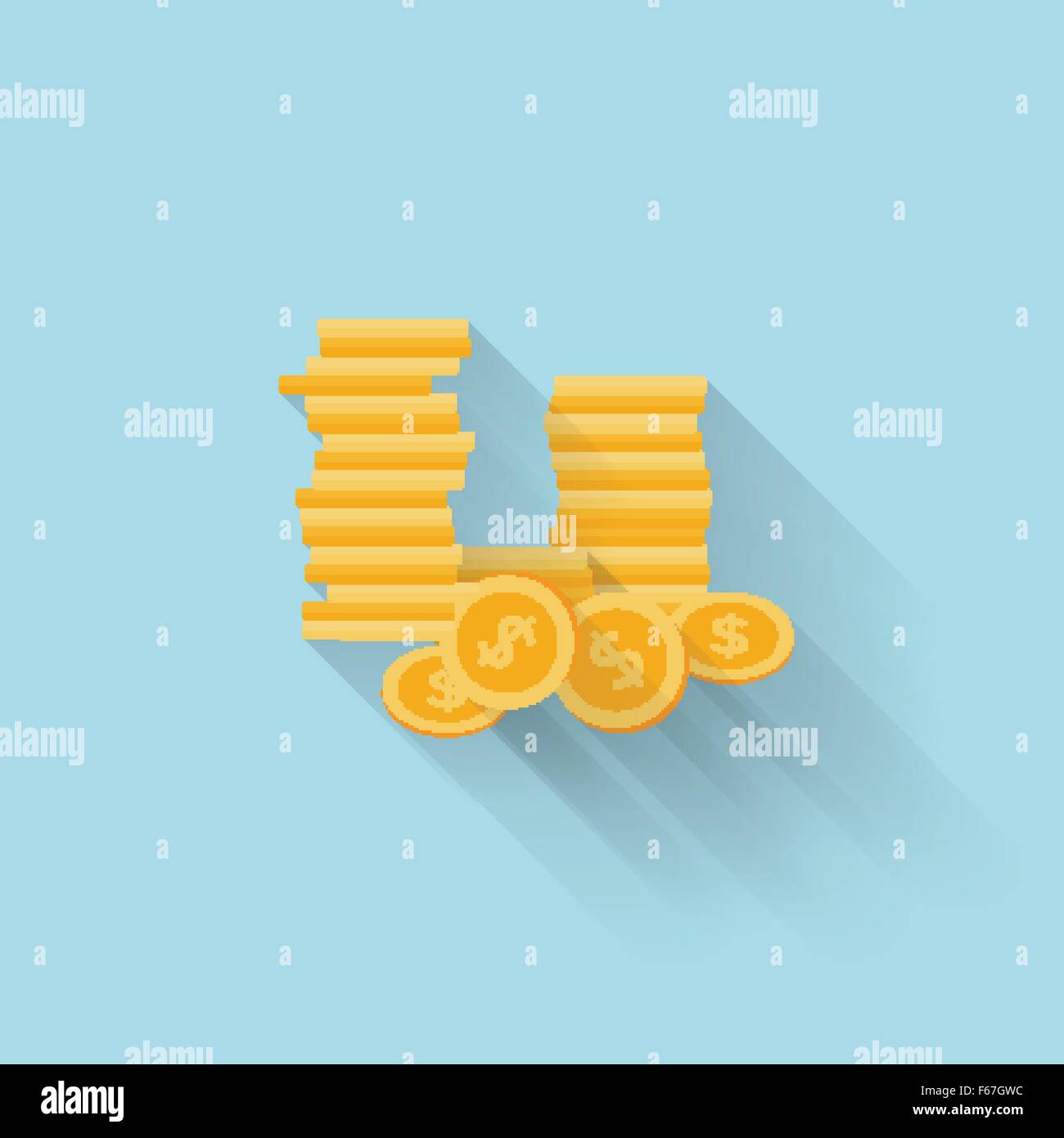 One dollar bill cartoon graphic Stock Vector Images - Alamy