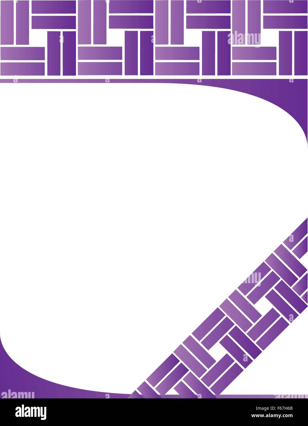 Purple Squares Letterhead Background Stock Vector Image & Art - Alamy