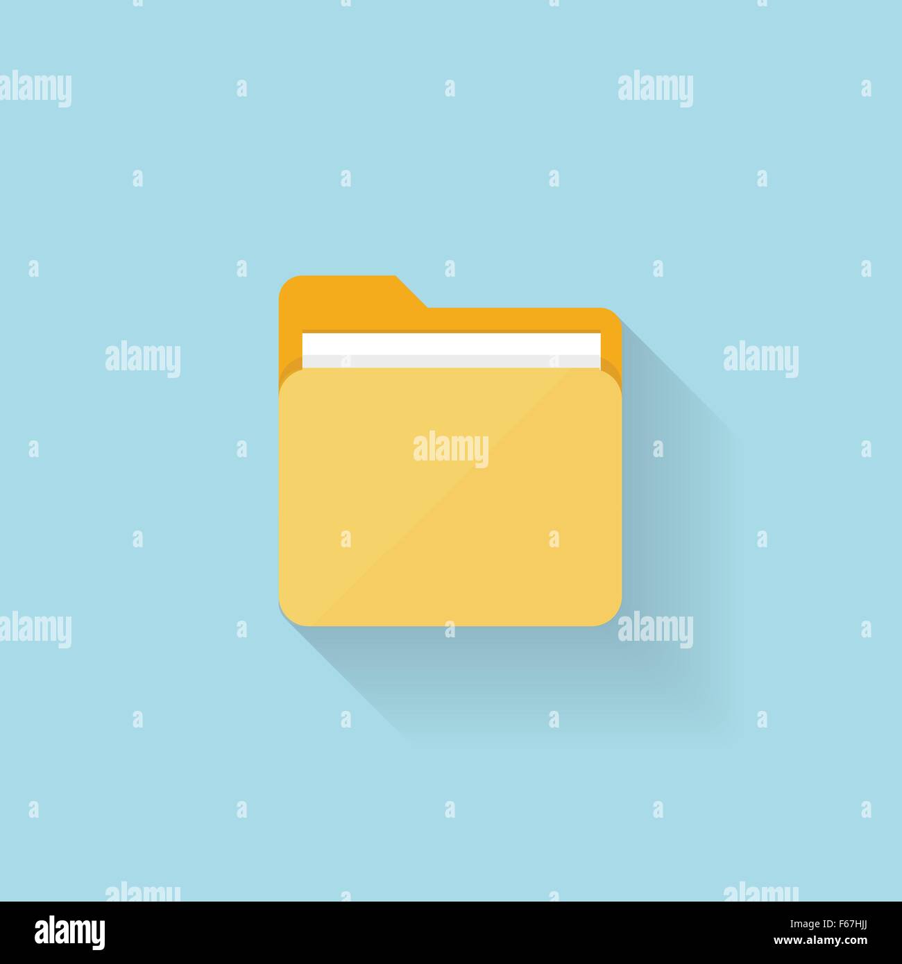 Folder with archives Stock Vector Images - Alamy