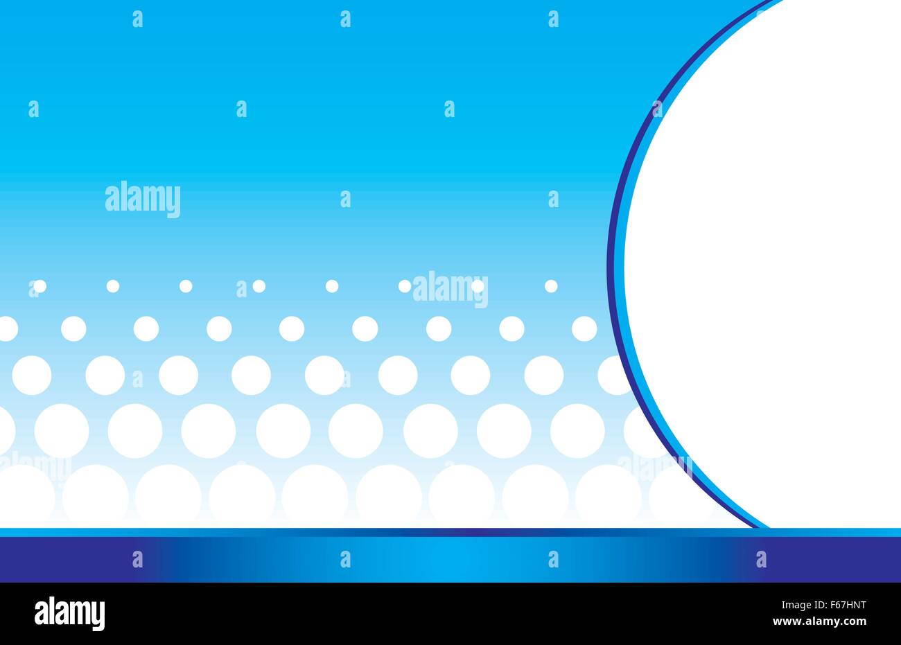 Blue Circle Postcard Background Stock Vector Image & Art - Alamy