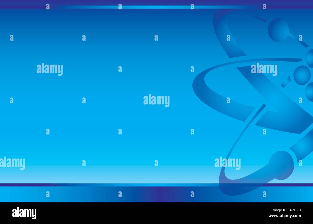 Blue STEM Postcard Background Stock Vector Image & Art - Alamy