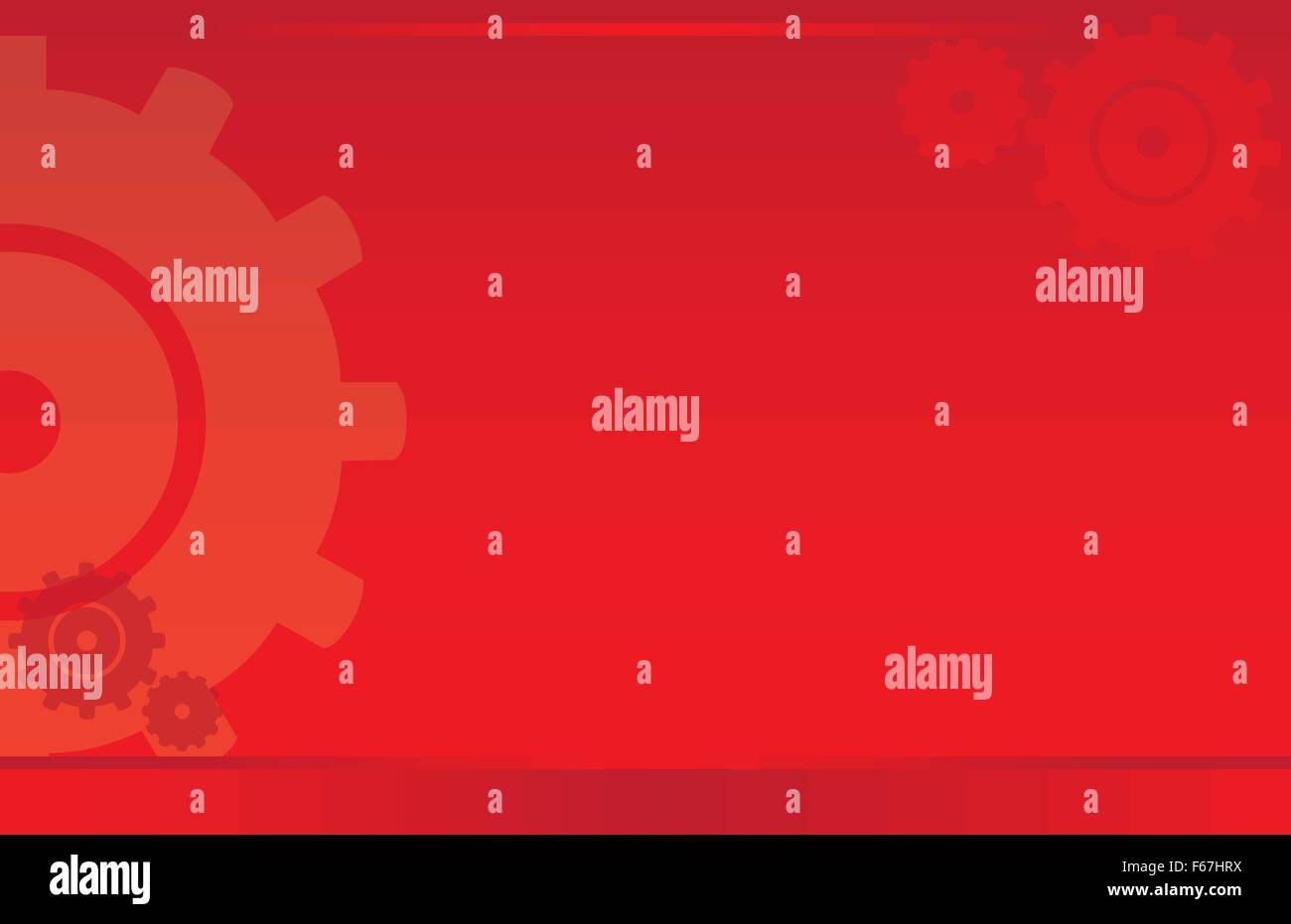 Red Gears Postcard Background Stock Vector Image & Art - Alamy
