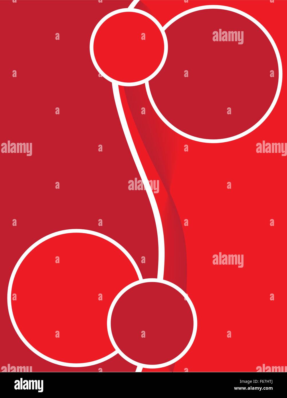 Red Swirl Circle Background Stock Vector Image & Art - Alamy