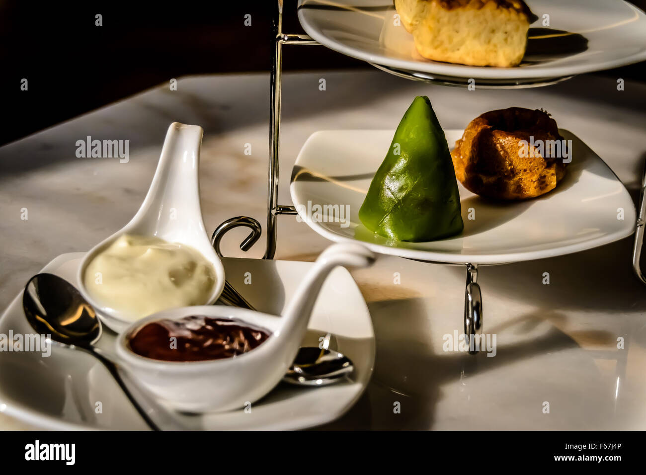 Afternoon Tea Set Stock Photo - Alamy