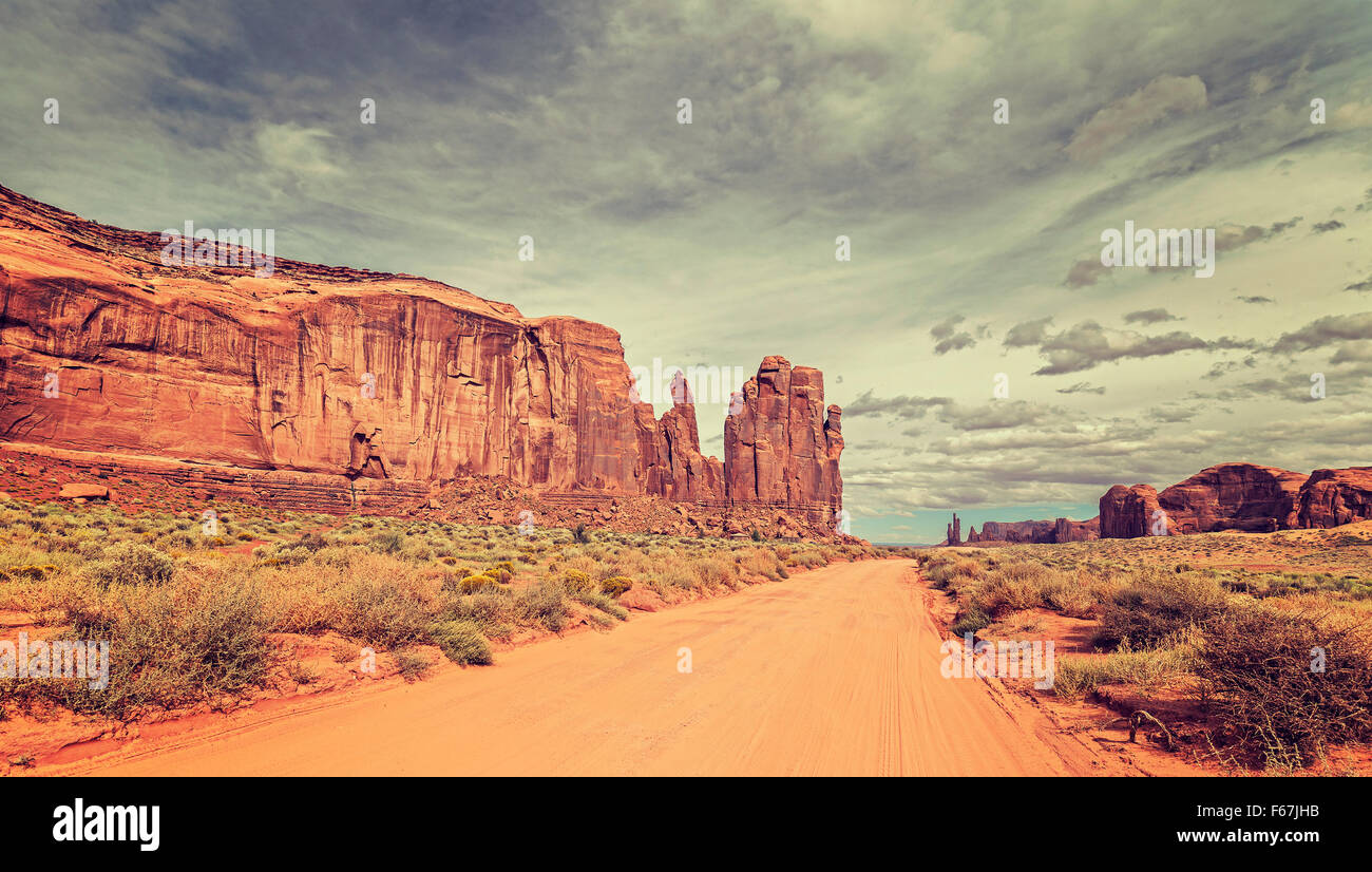 Monument Valley Utah Road Map