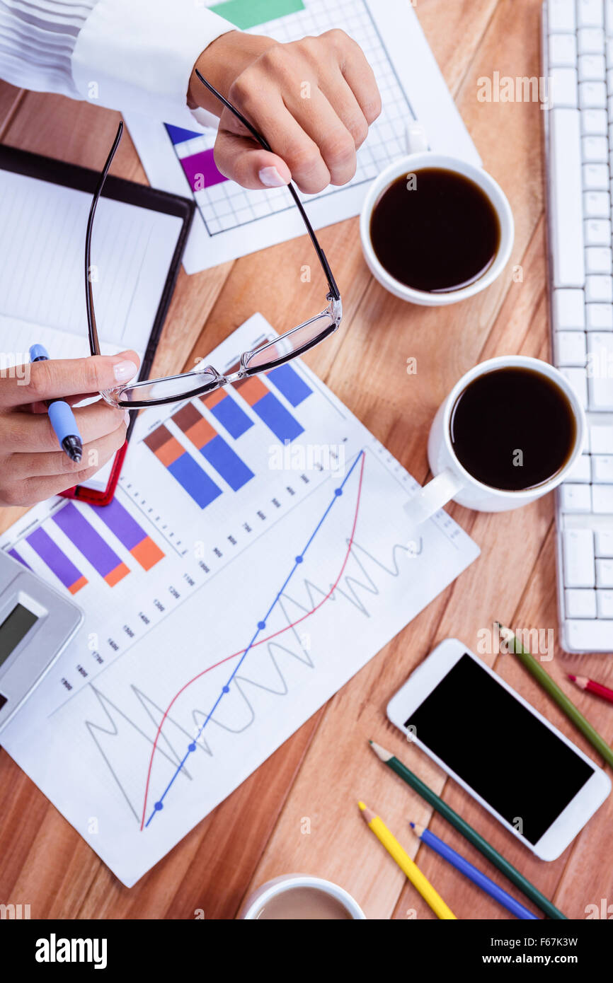 Close up view of business stuff Stock Photo - Alamy