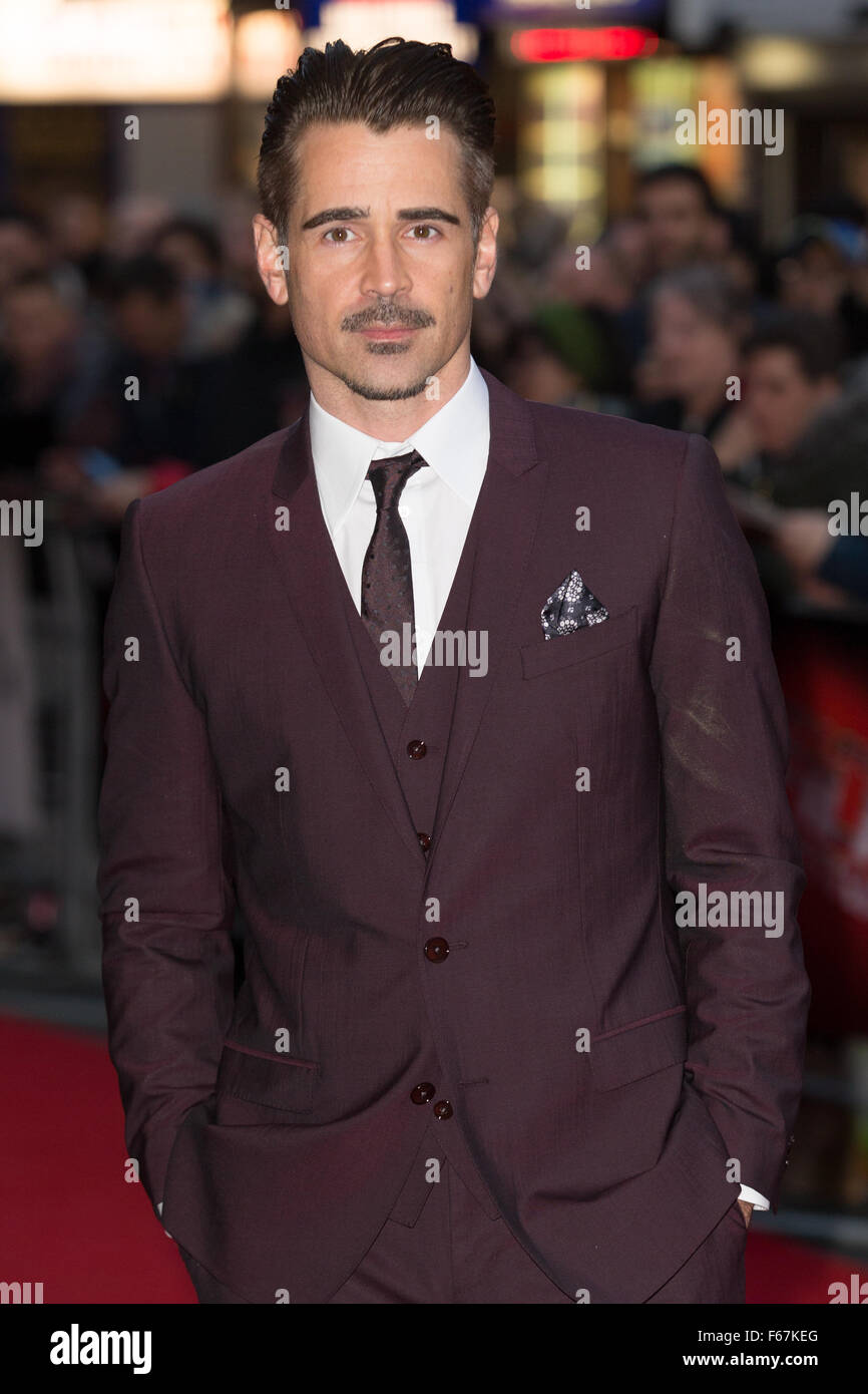 Colin farrell attends the lobster premiere hi-res stock photography and ...