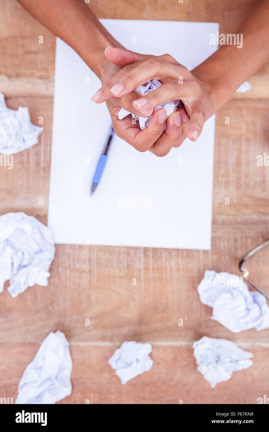 Close up view of a paper ball Stock Photo - Alamy