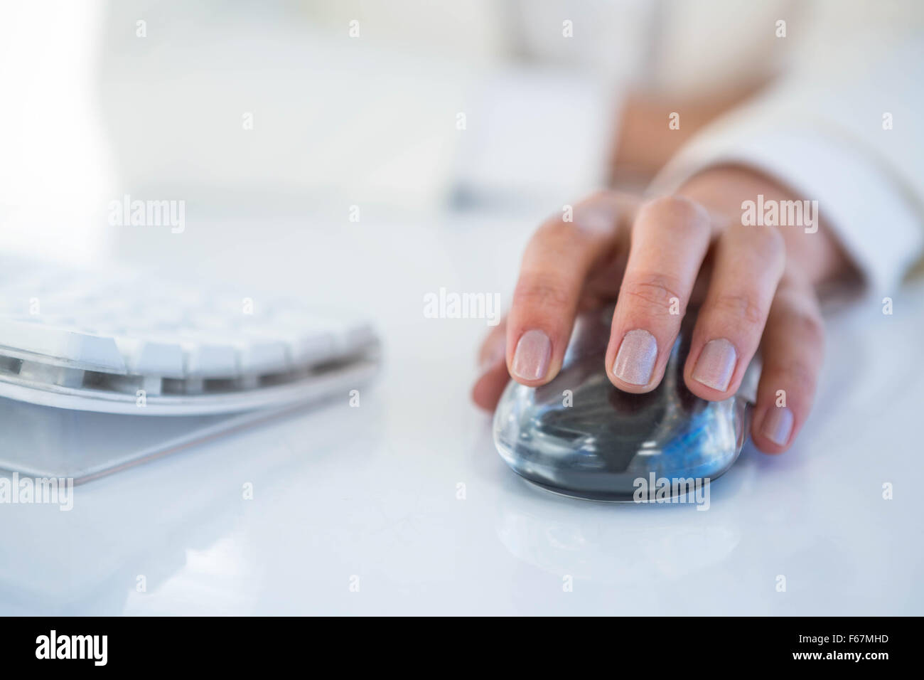 Mouse woman chair hi-res stock photography and images - Alamy
