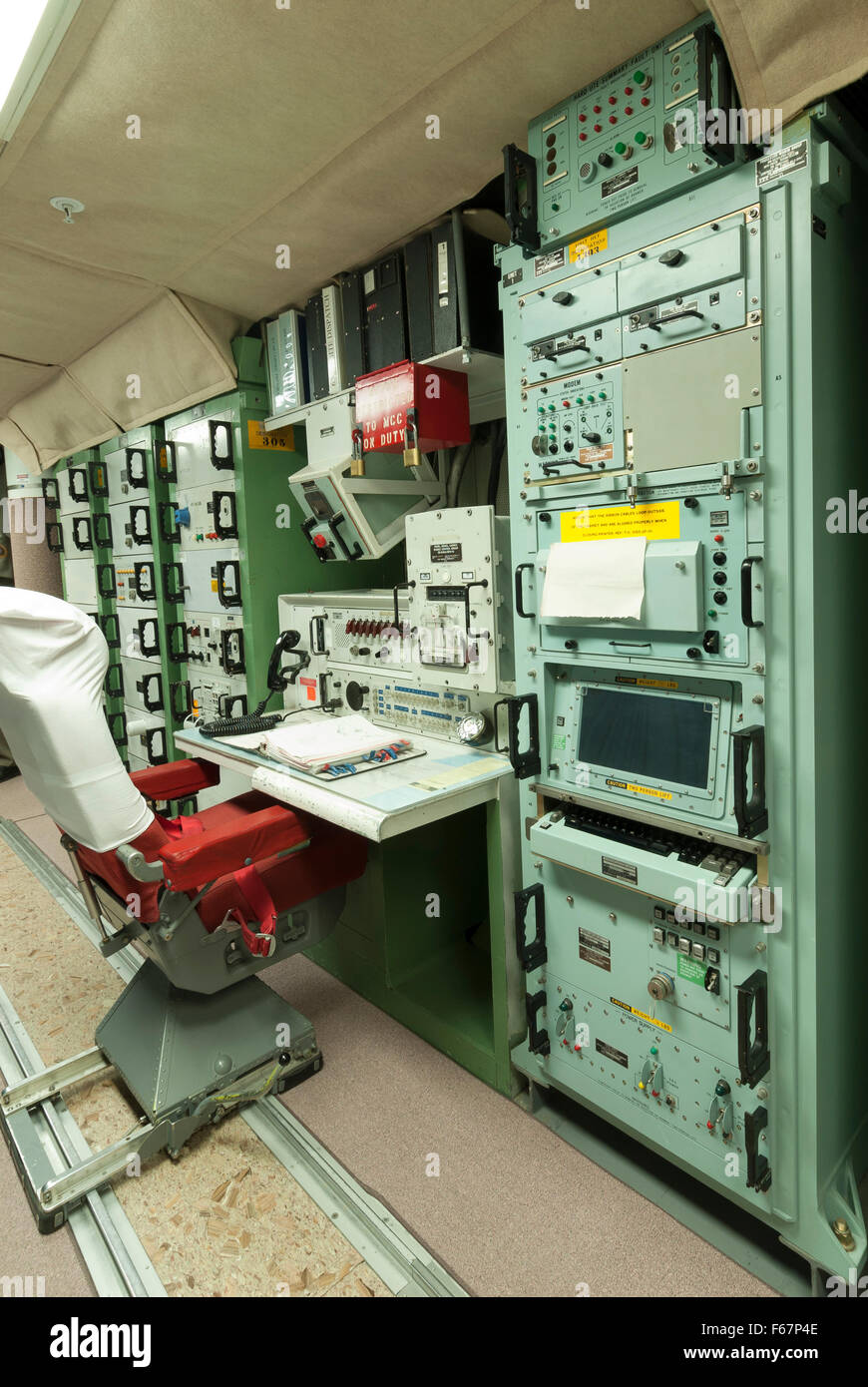 Missile control room hi-res stock photography and images - Alamy