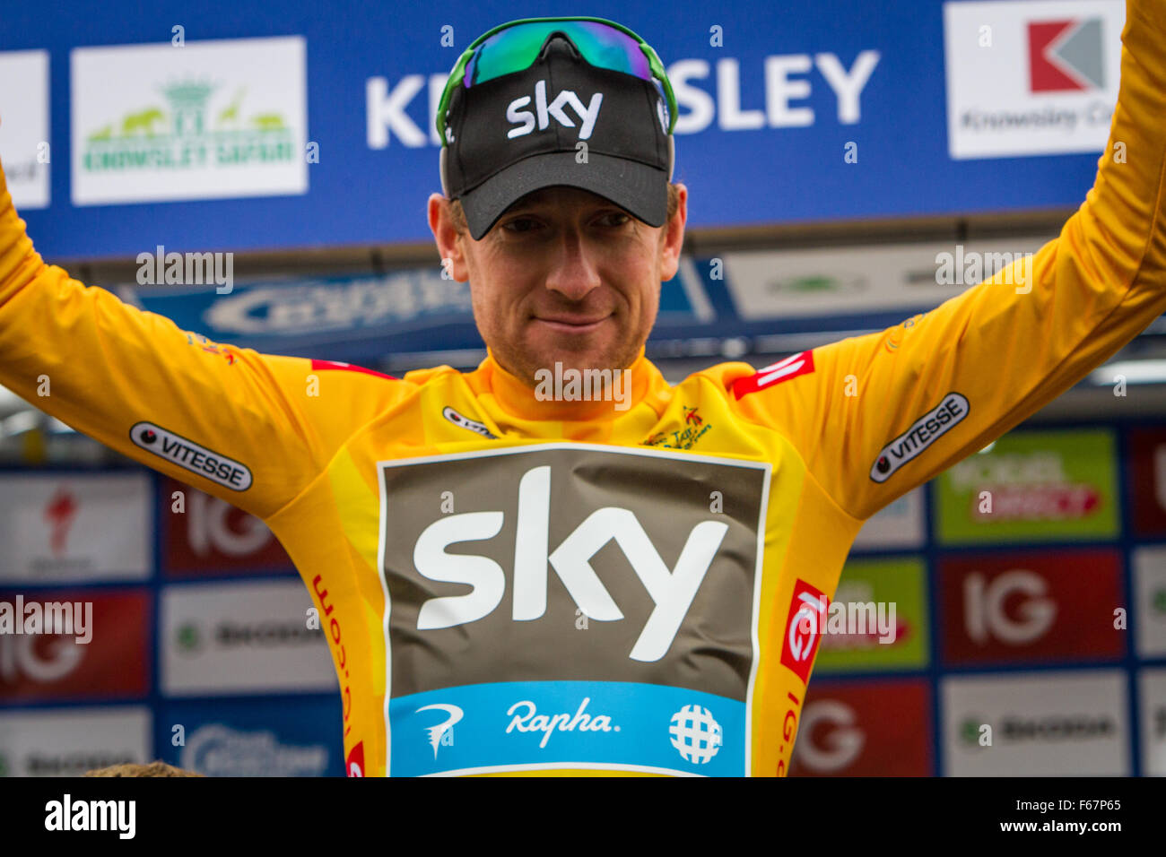 The Winner Bradley Wiggins Stock Photo - Alamy