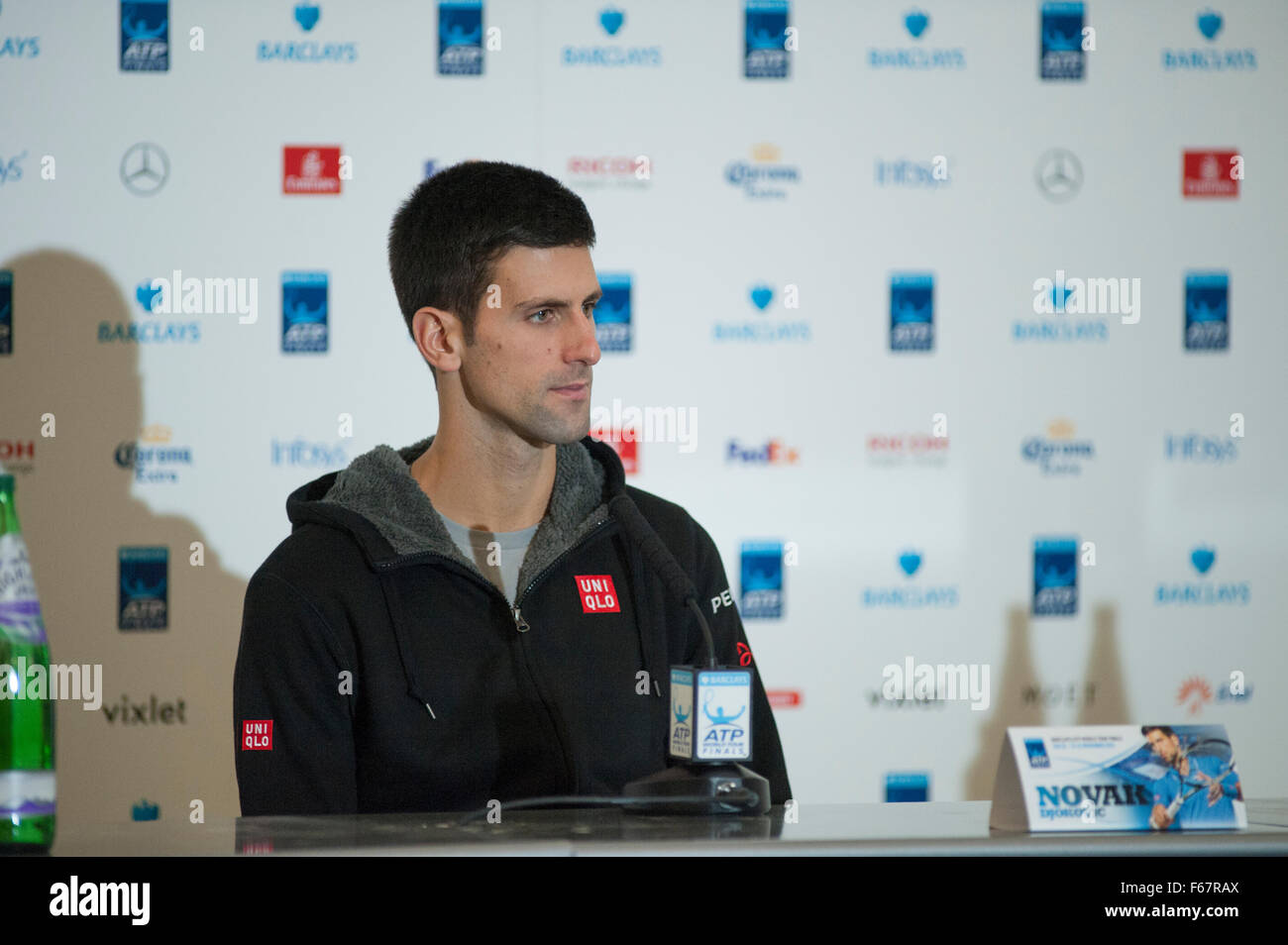 Tennis barclays atp world tennis tour finals o2 arena hi-res stock ...