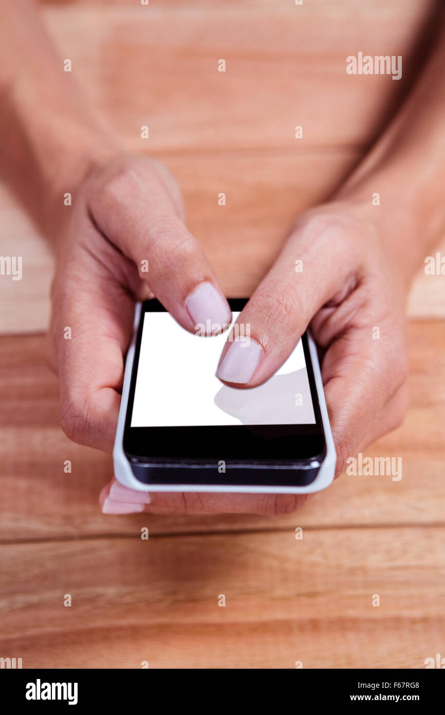 Typing smartphone hi-res stock photography and images - Alamy