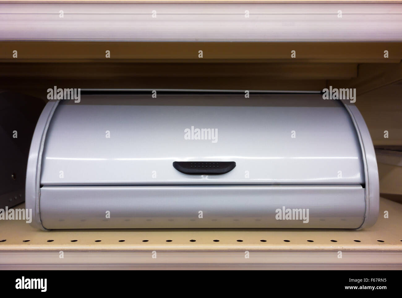 Metal bread box bin hi-res stock photography and images - Alamy