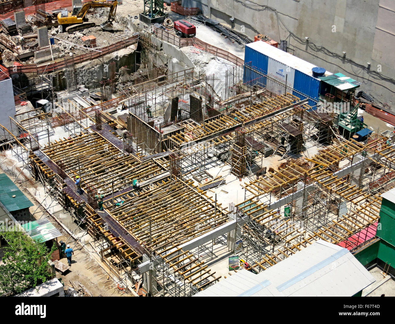 building in construction Copacabana Rio de Janeiro Brazil Stock Photo ...