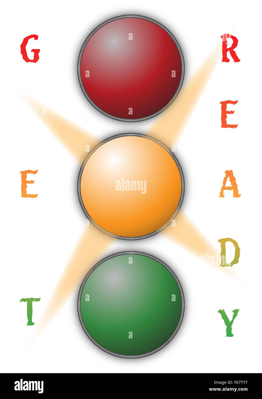 Red orange traffic light hi-res stock photography and images - Alamy