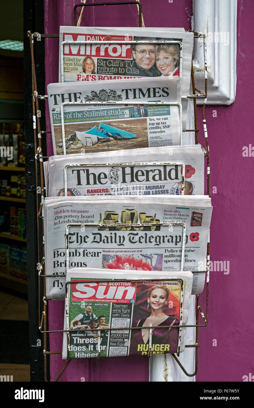 British newspapers uk hi-res stock photography and images - Alamy
