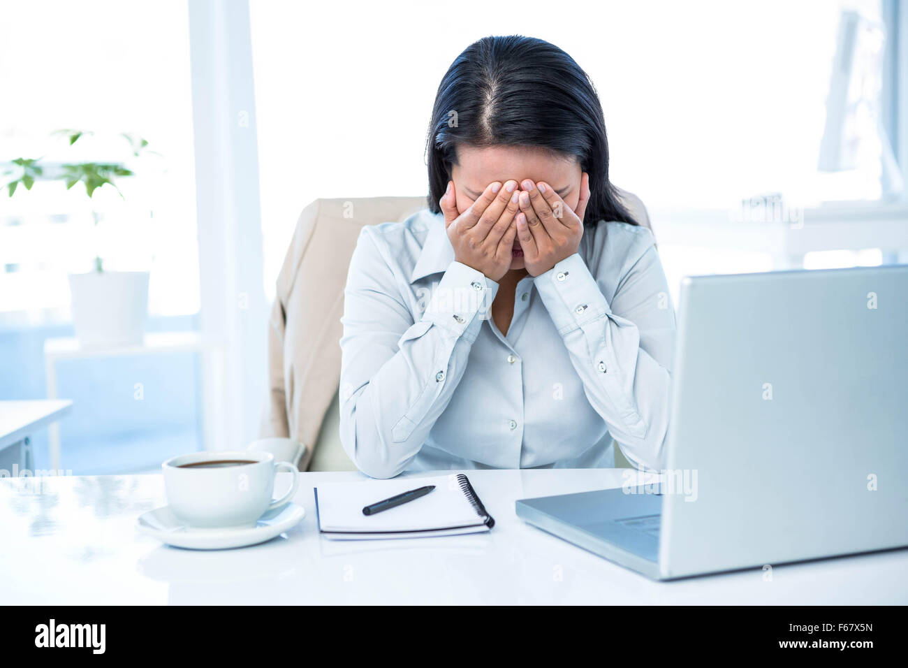 Asian covering face hi-res stock photography and images - Alamy