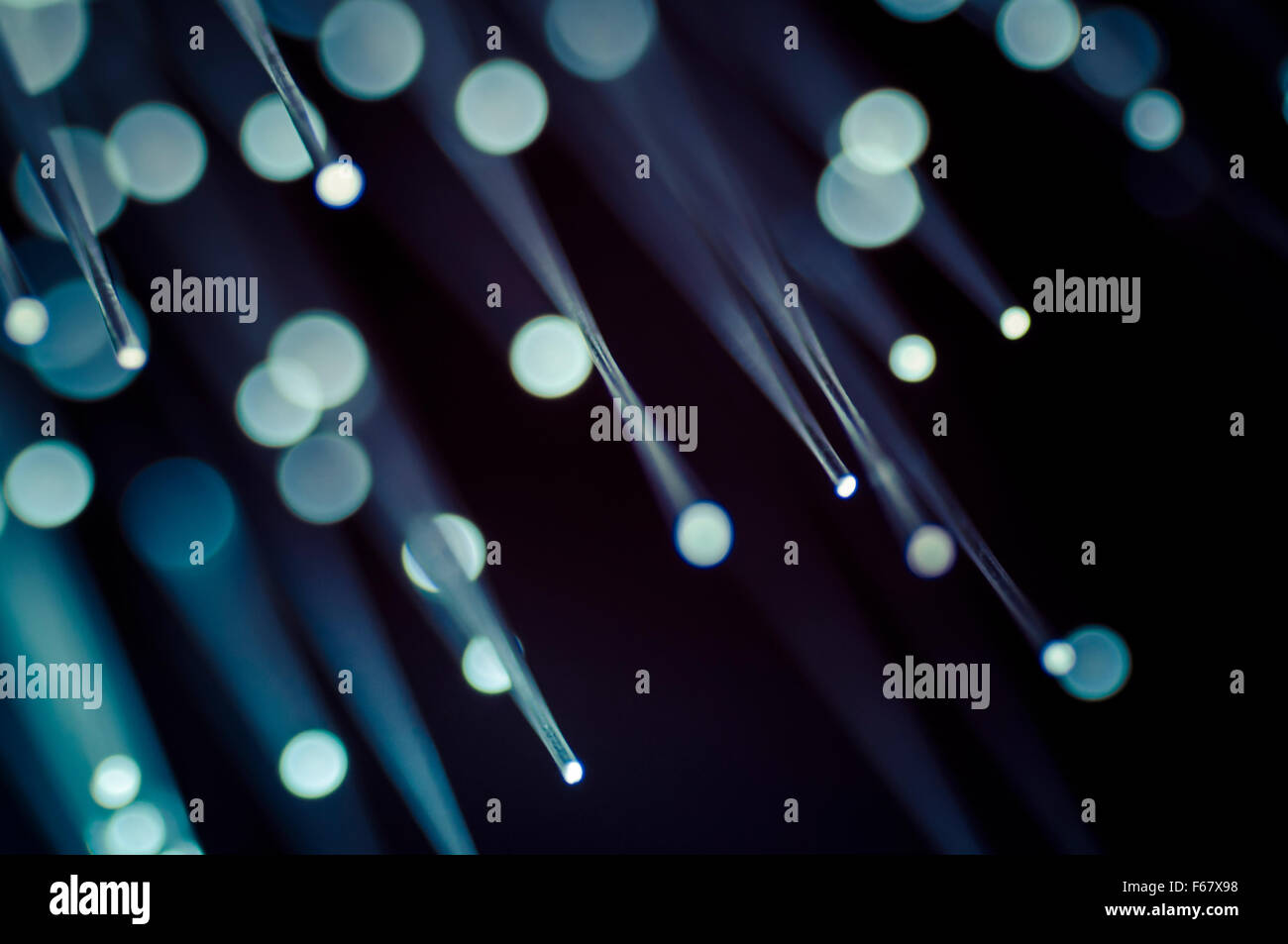 Tech, Fiber optic cables, fibre connection, telecomunications concept ...