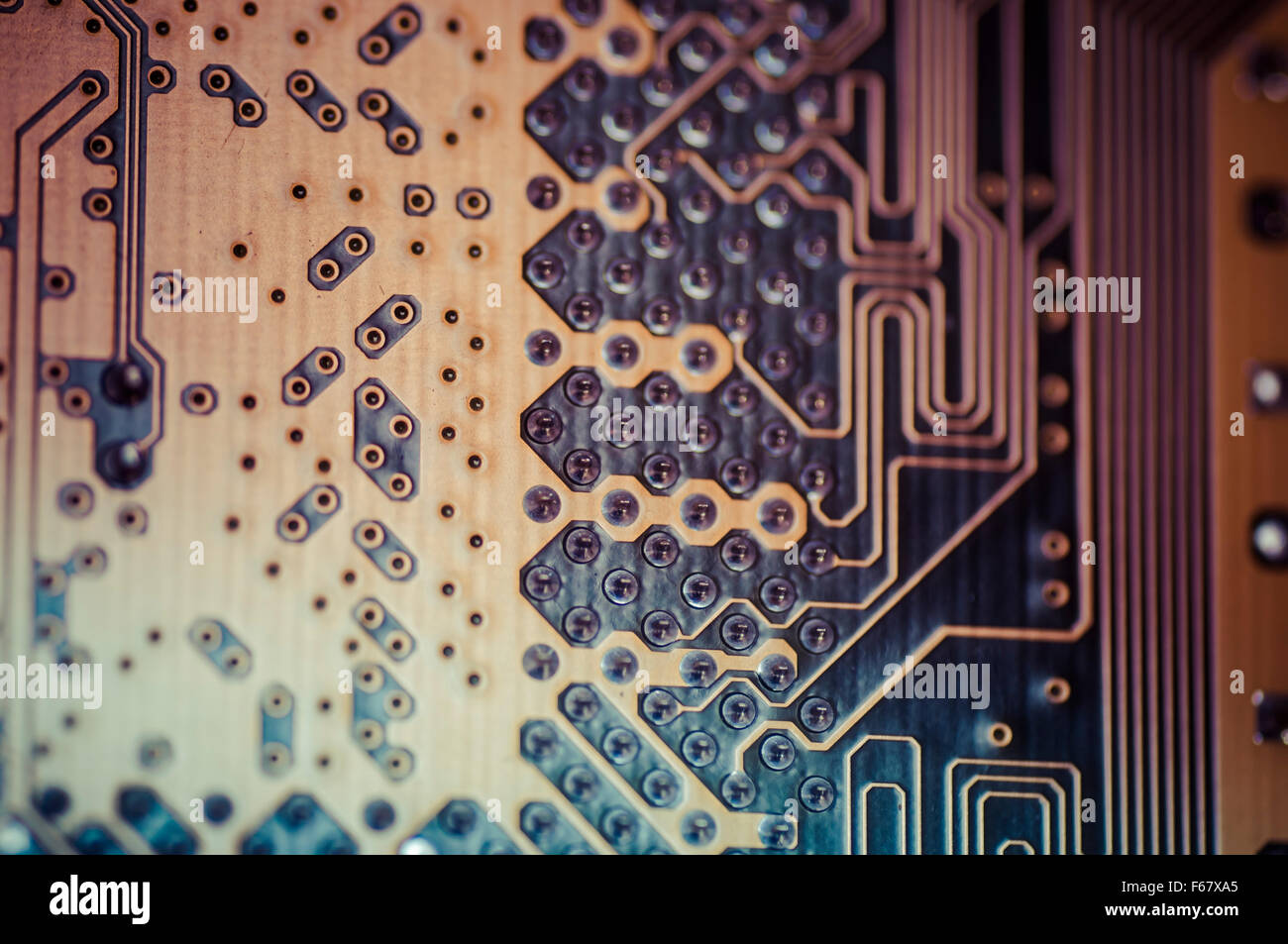 Hardware. Motherboard, computer and electronics modern background Stock ...