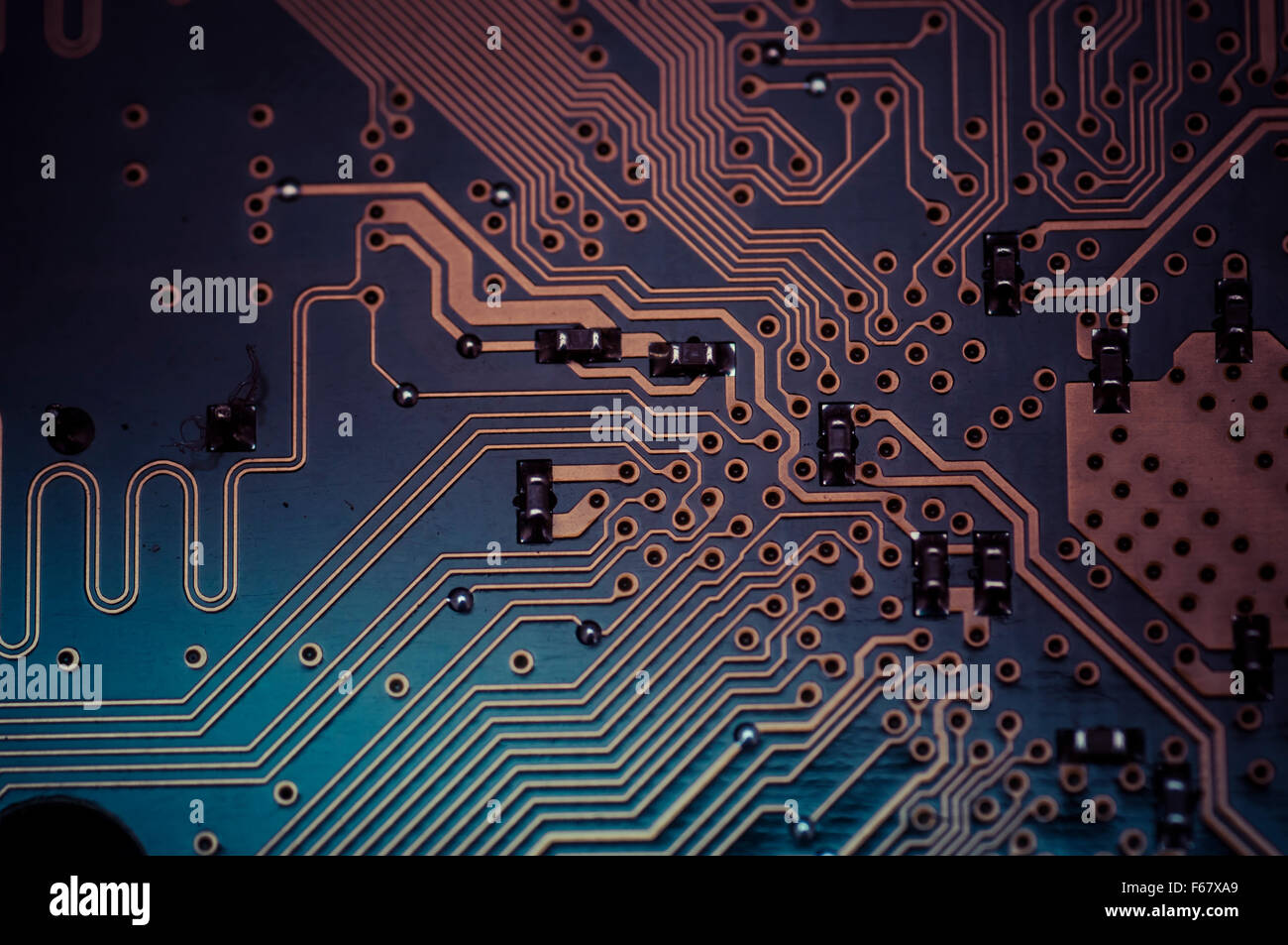 Circuit, Motherboard, computer and electronics modern background Stock ...