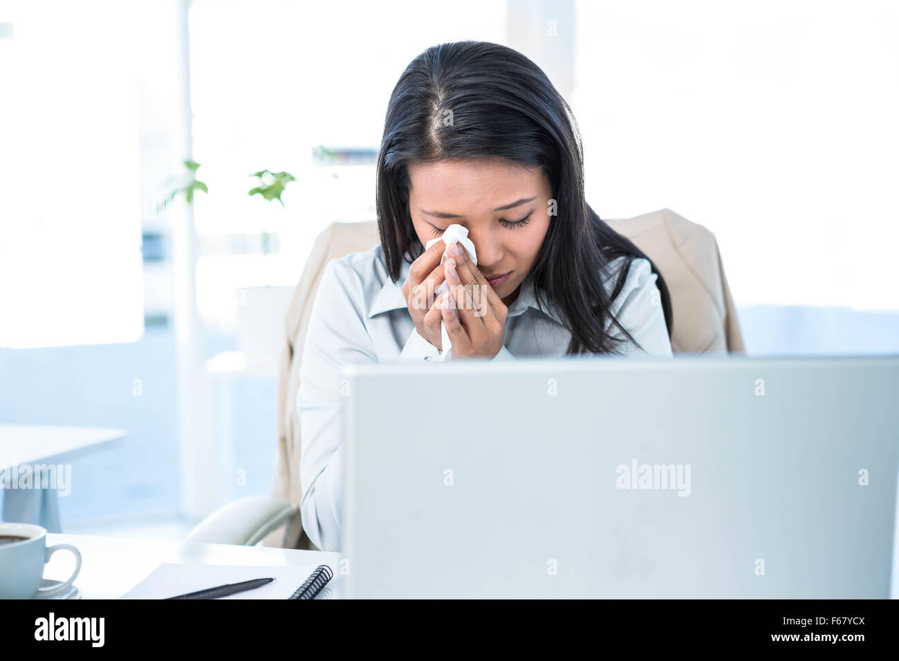 Wiping tears hi-res stock photography and images - Alamy