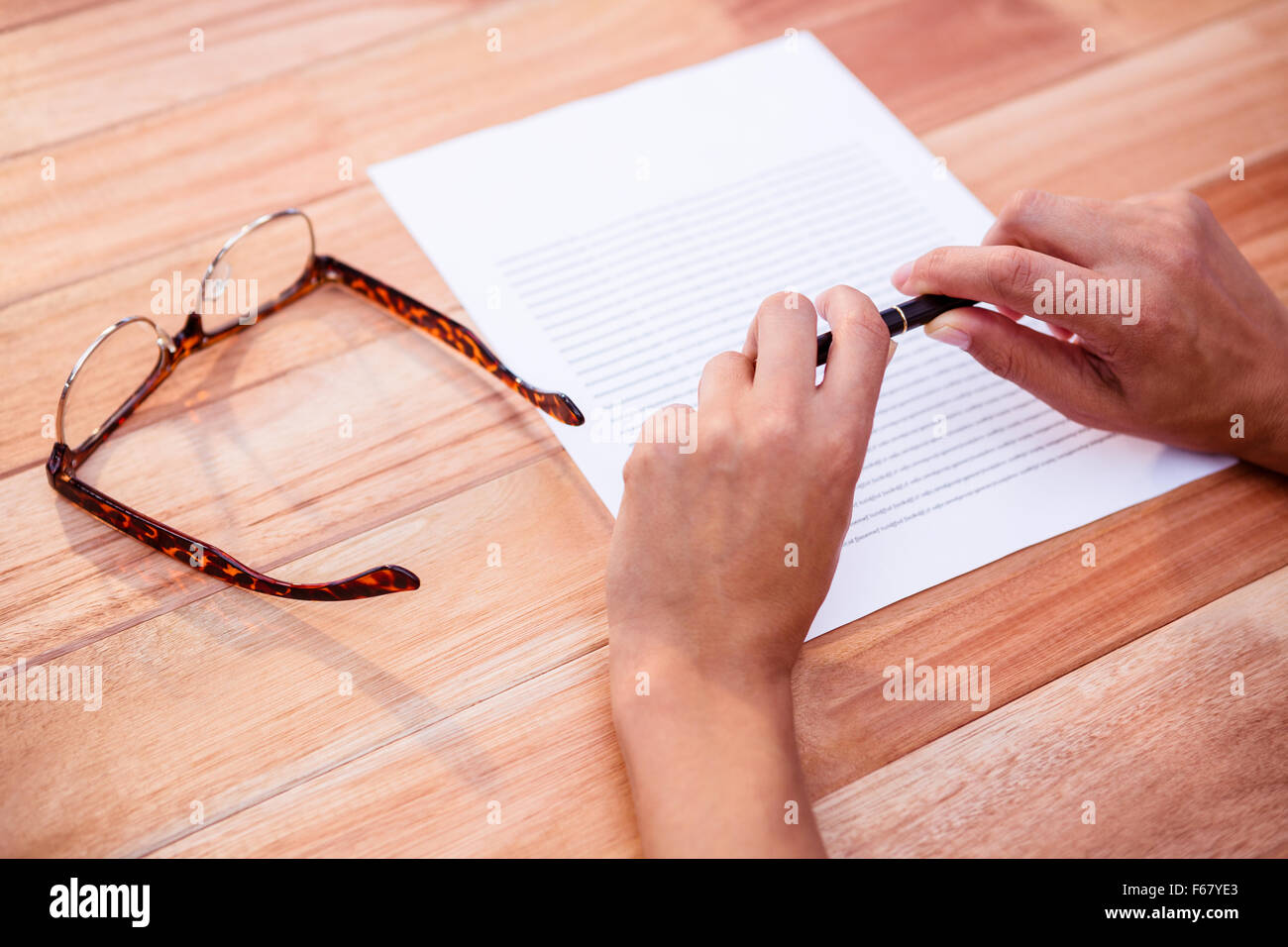 Close up view of a piece of paper Stock Photo - Alamy