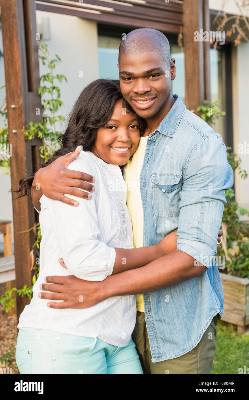 Man woman couple house residence hi-res stock photography and images ...