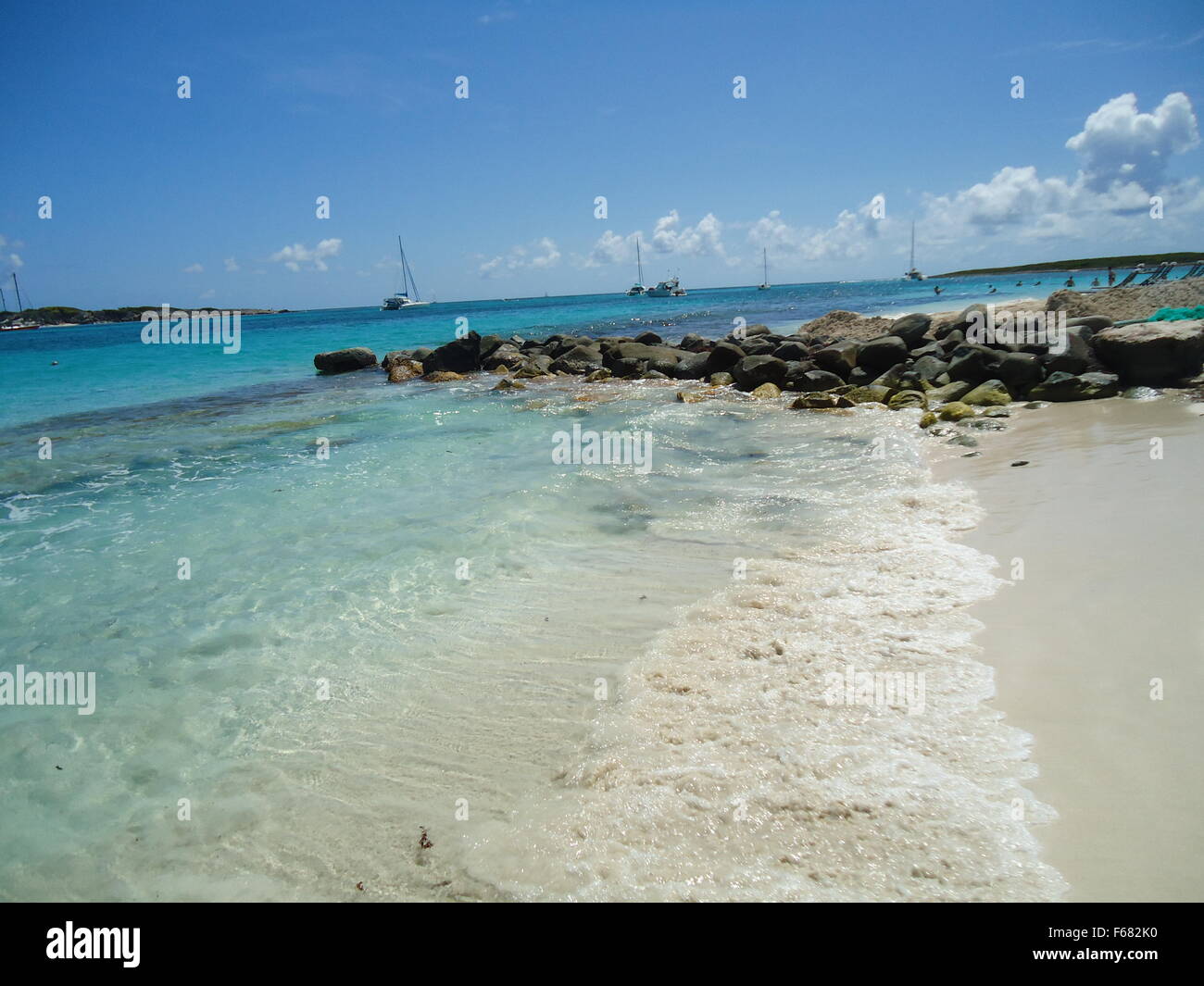 Beautiful beaches in st martin hi-res stock photography and images - Alamy