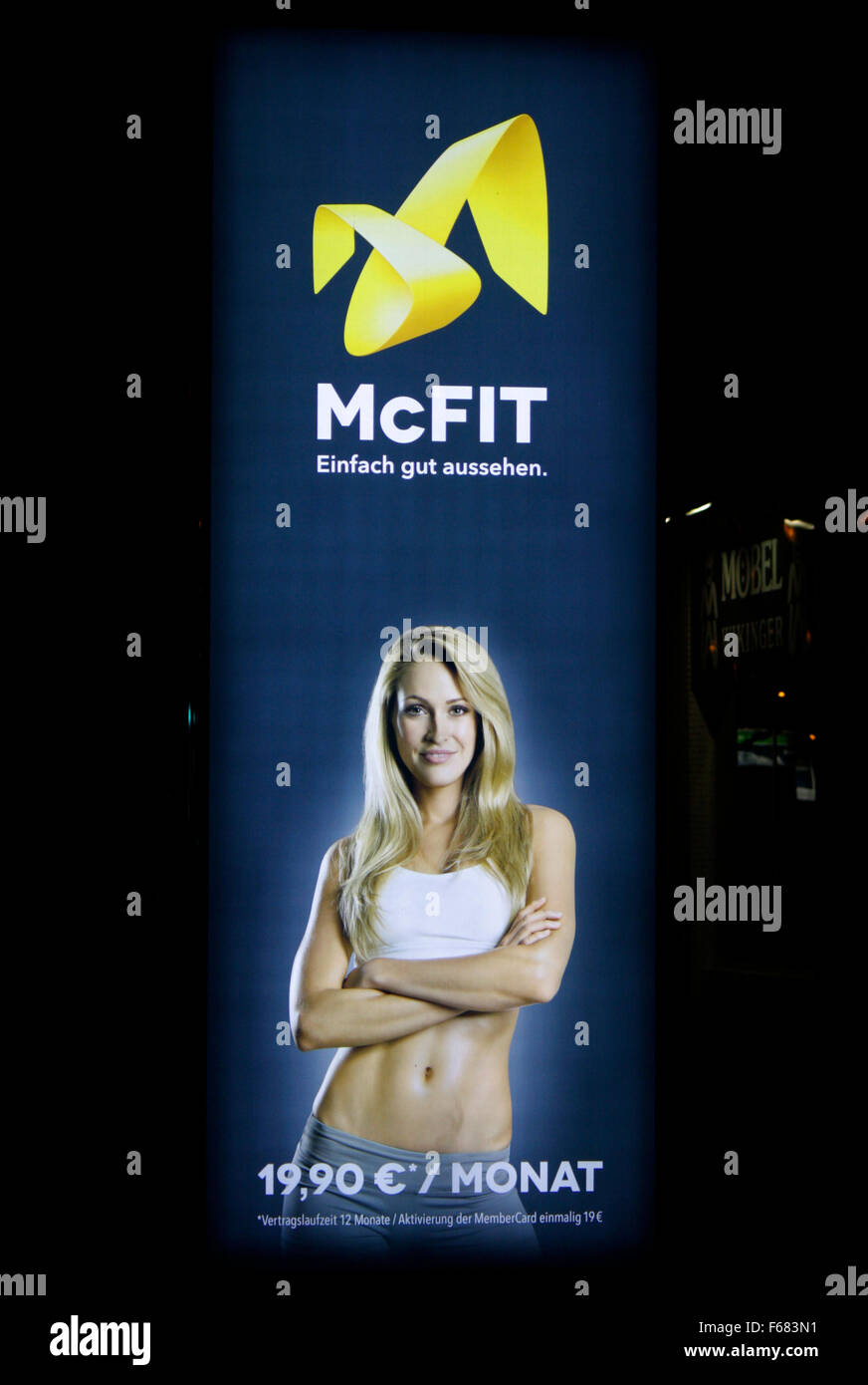 Mcfit logo hi-res stock photography and images - Alamy