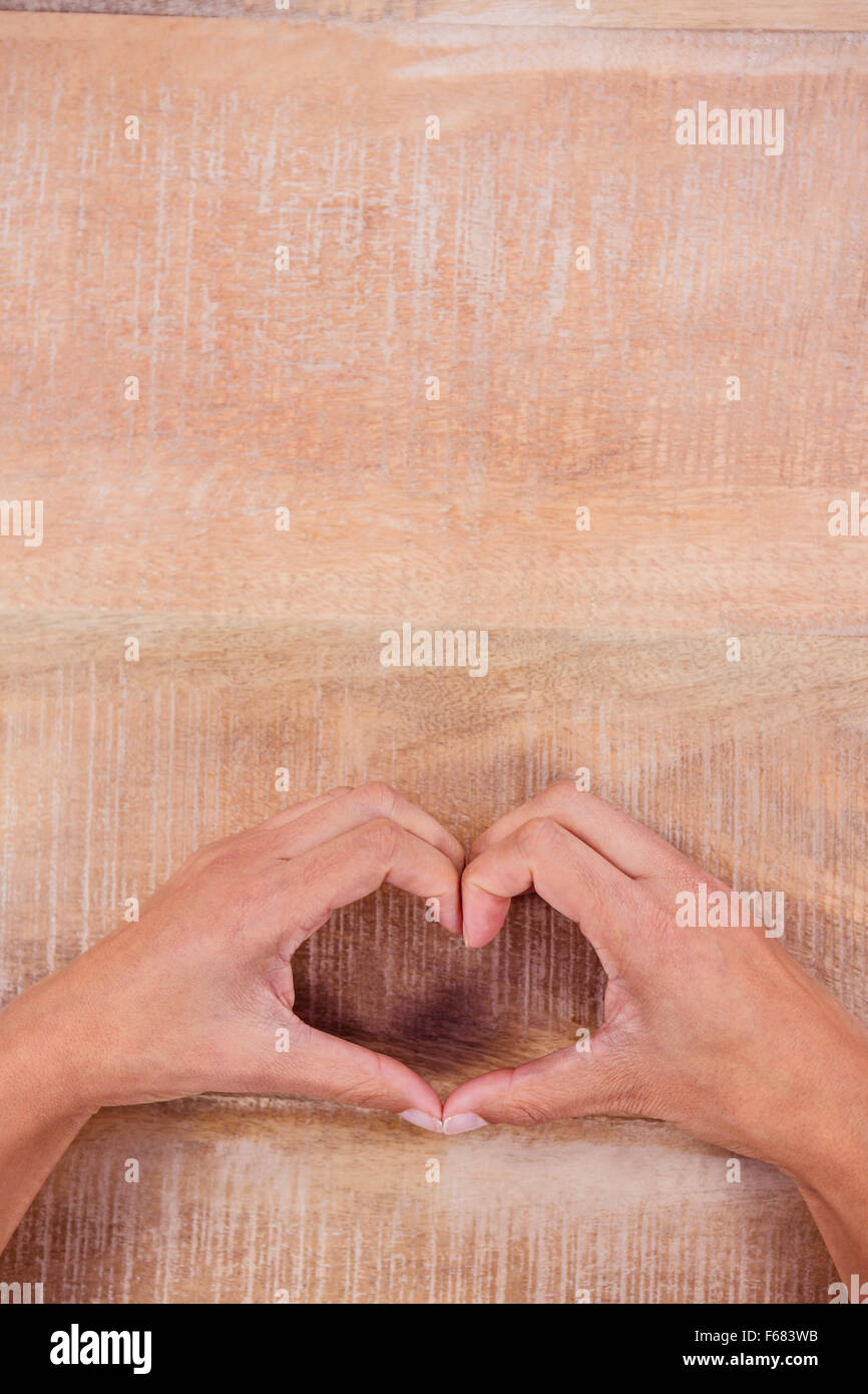 Hands making heart shape hi-res stock photography and images - Alamy
