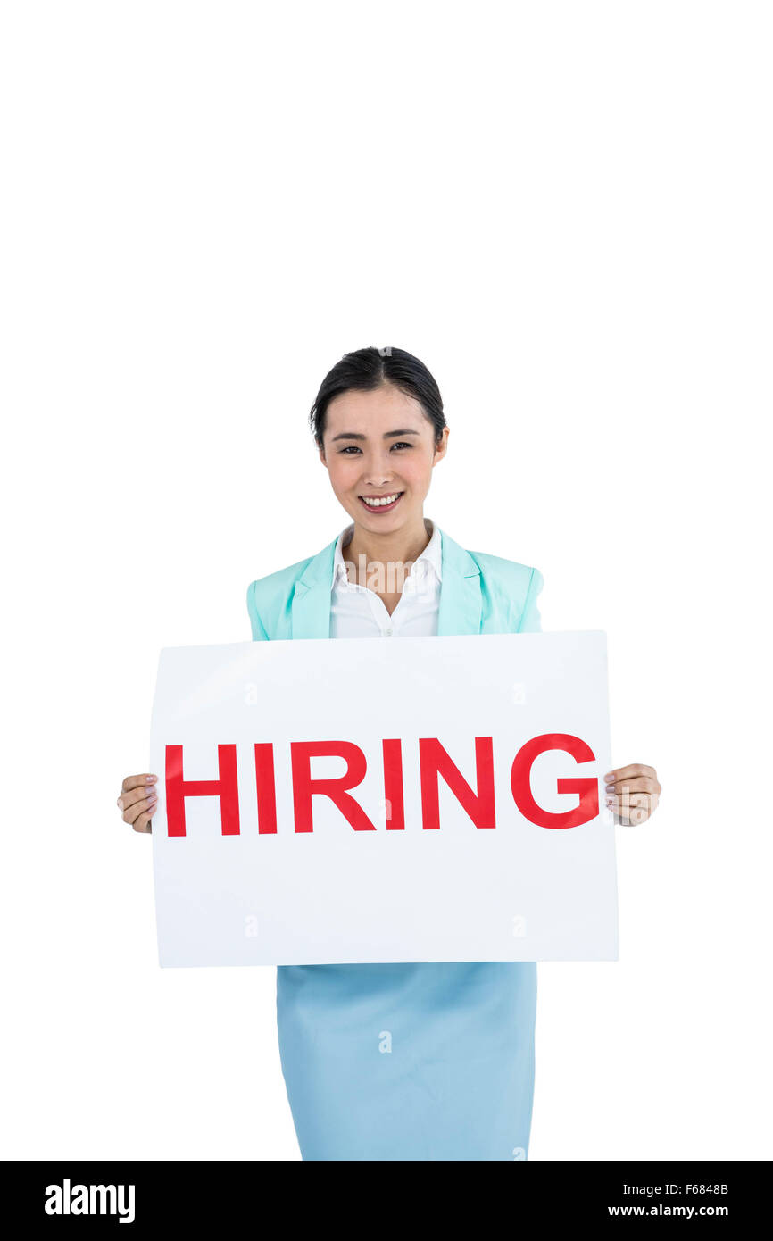Hiring sign hi-res stock photography and images - Alamy
