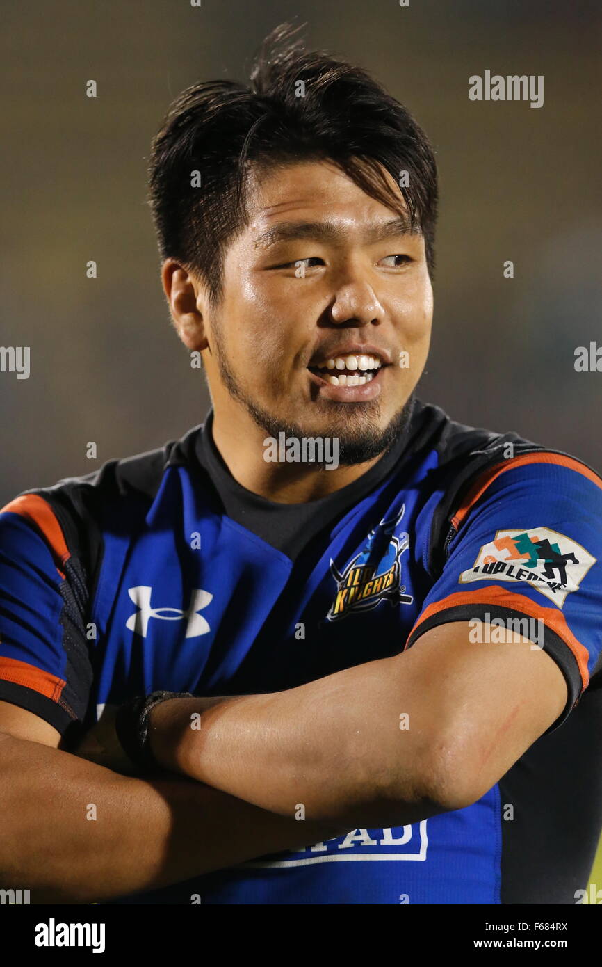 Chichibunomiya Rugby Stadium, Tokyo, Japan. 13th Nov, 2015. Shota Horie ...