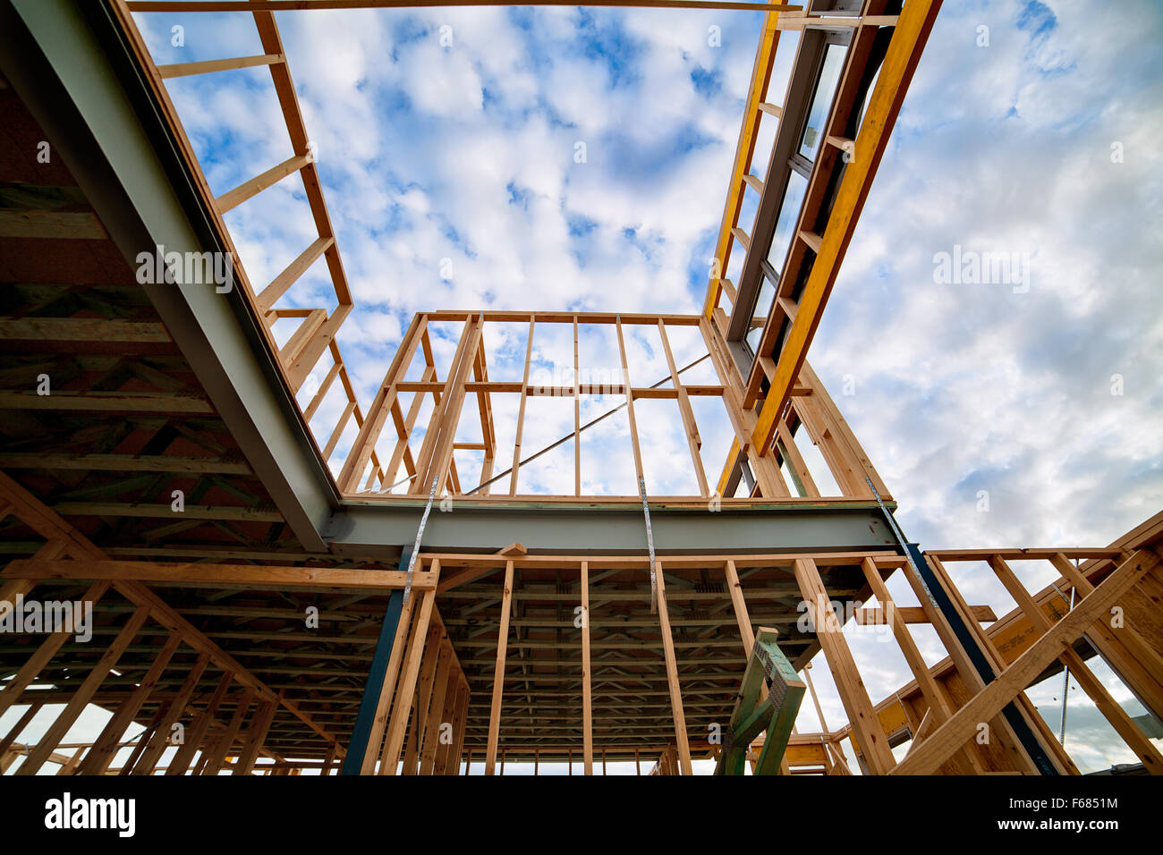 Home under construction Stock Photo - Alamy