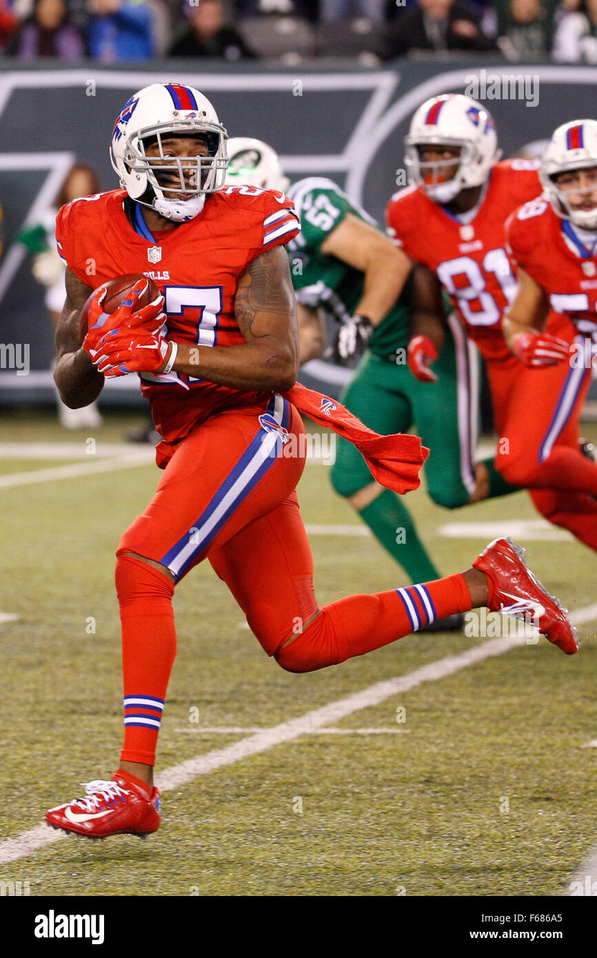 East Rutherford, New Jersey, USA. 12th Nov, 2015. Buffalo Bills strong ...