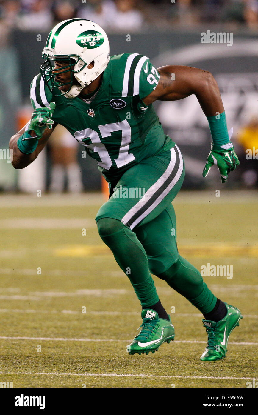 East Rutherford, New Jersey, USA. 12th Nov, 2015. New York Jets outside ...