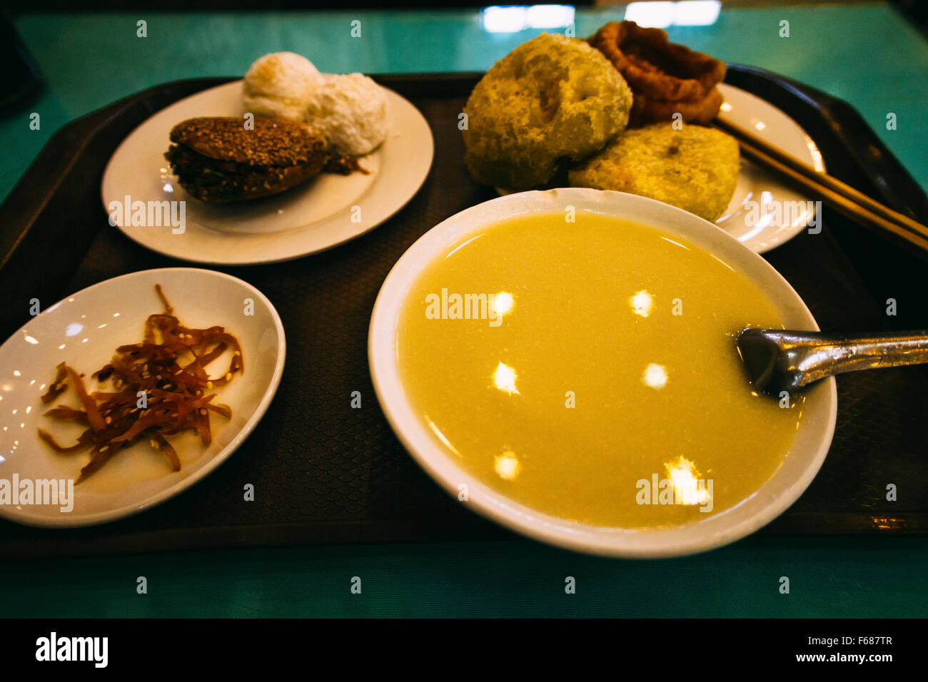 Bejing, China - The view of some traditional Beijing snack Stock Photo ...