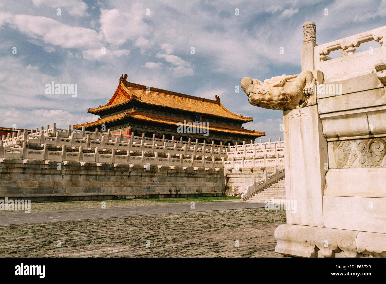 The view of Taihe Palace in the daytime Stock Photo - Alamy